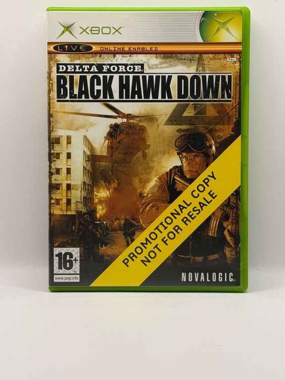 Black Hawk - Promo Promotional Copy - Not for Resale - XBOX (Gebraucht ...