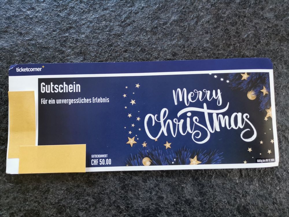 Ticketcorner-Gutschein | Kaufen auf Ricardo