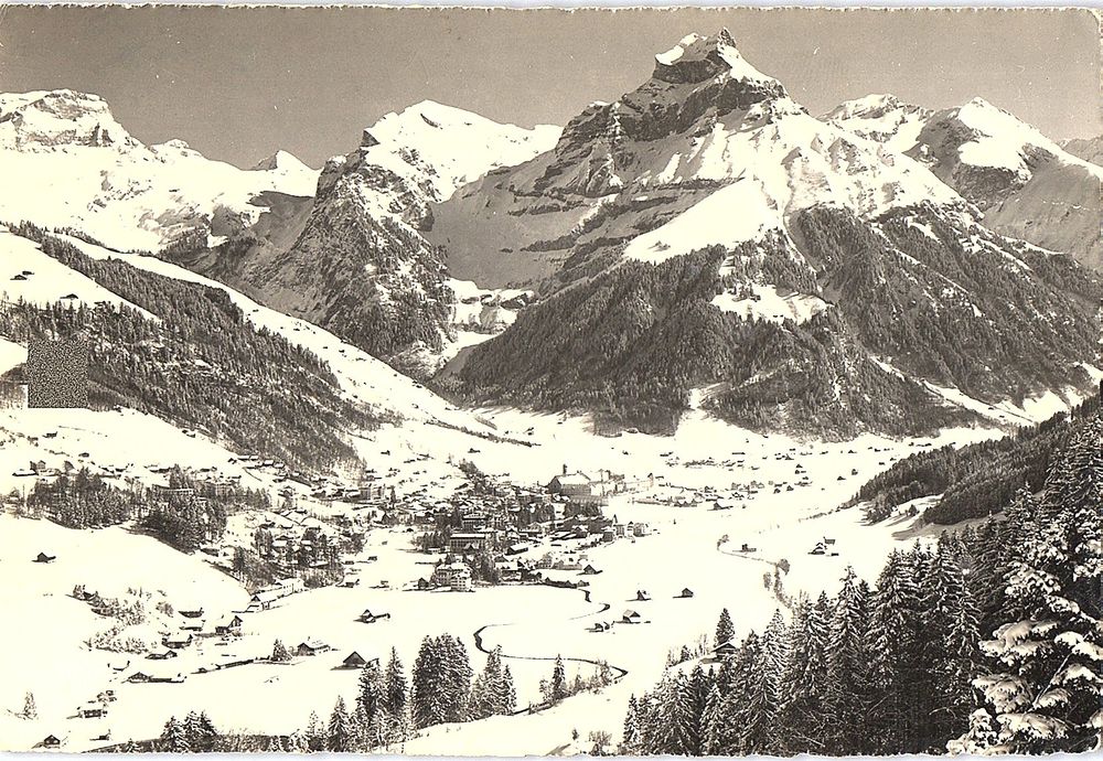 AK ENGELBERG mit Hahnen 1960 (Gebraucht) in Würenlos für CHF 5 – mit Lieferung auf Ricardo kaufen
