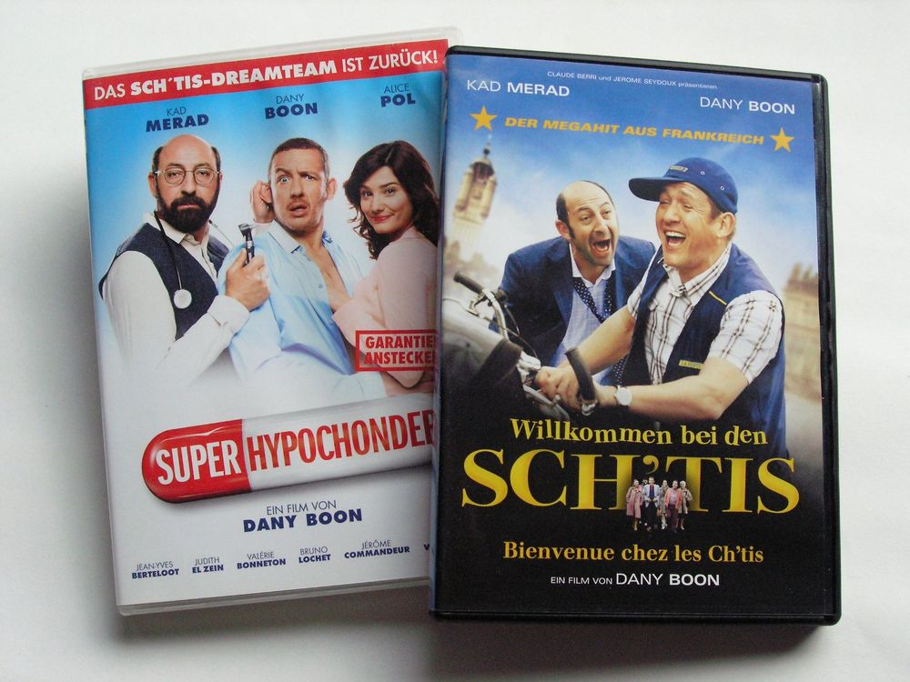 Willkommen bei den Sch'tis & Super-Hypochonder 2-DVD-Set (Gebraucht) in Zuzwil SG für CHF 6.5 ...