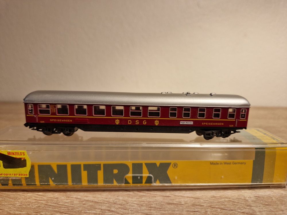 Minitrix 3012 Speisewagen DSG OVP NEU (Neu und originalverpackt) in St ...