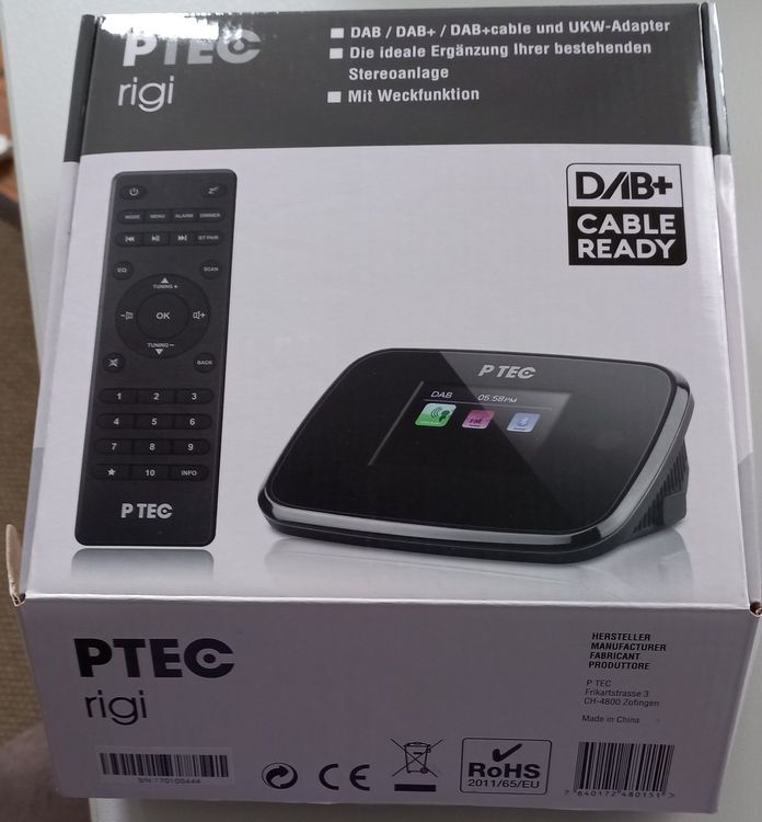 PTEC Rigi DAB+ Adapter | Kaufen auf Ricardo