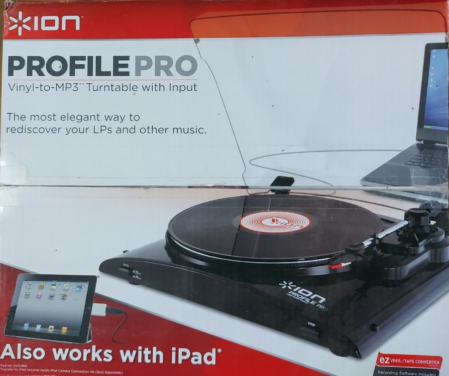 Plattenspieler Ion Profile Pro (Neu und originalverpackt) in Lutzenberg ...