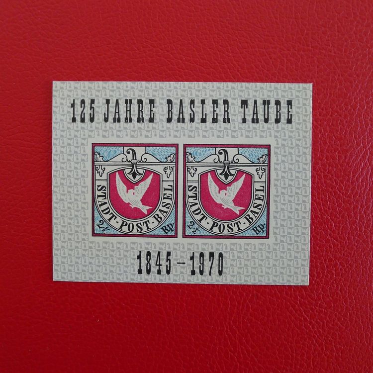 Vignette: 125 Jahre Basler Taube | Kaufen auf Ricardo