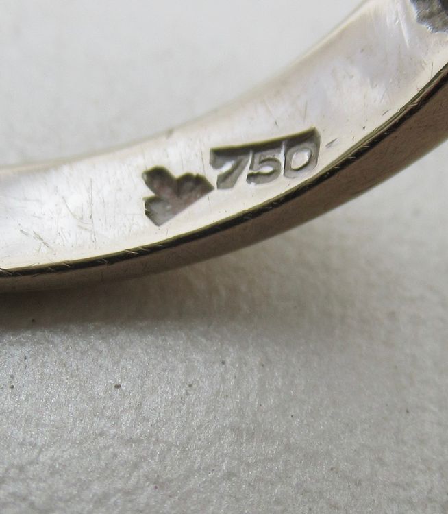 Ring Gold 750 mit Brillanten (Gebraucht) in Bern für CHF 473 – mit ...