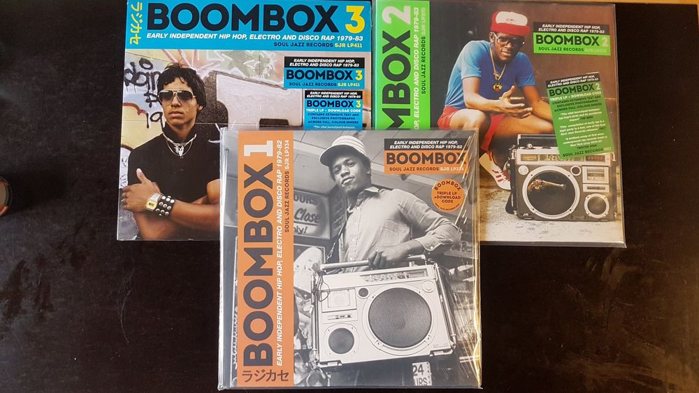 Boombox 1-3 Hip-Hop Rap Soul Jazz Funk Disco Compilations (Gebraucht ...