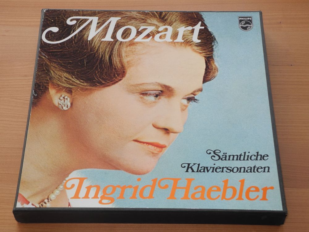 MOZART: DIE KLAVIERSONATEN – HAEBLER - PHILIPS 6 LPs (Neu (gemäss ...