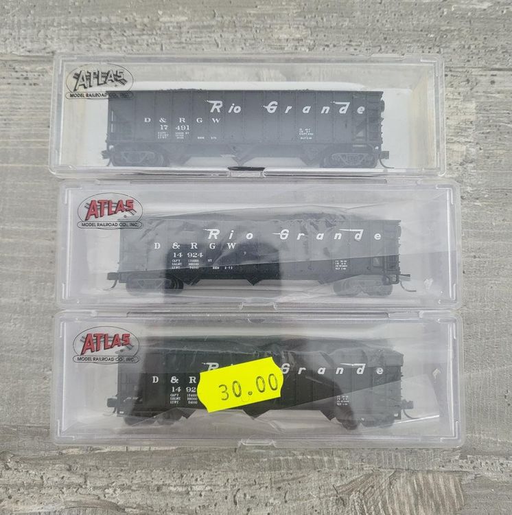 Atlas Spur N Rio Grande Güterwagen Set, gebe bis -30% (Neu (gemäss Beschreibung)) in Dielsdorf ...