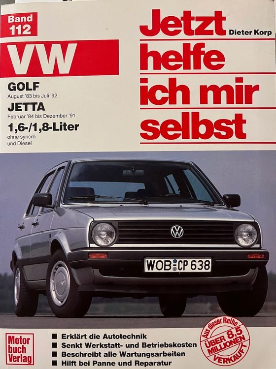 Jetzt helfe ich mir selbst - Band 112 - VW Golf/Jetta (Gebraucht) in ...