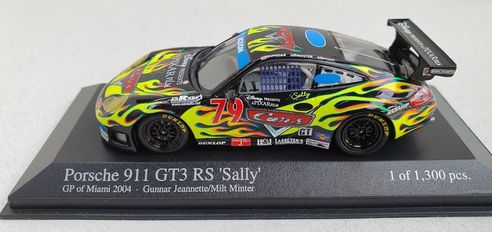Porsche 911 GT3 RS „Sally“ , GP Of Miami 2004 , 1:43 | Kaufen auf Ricardo
