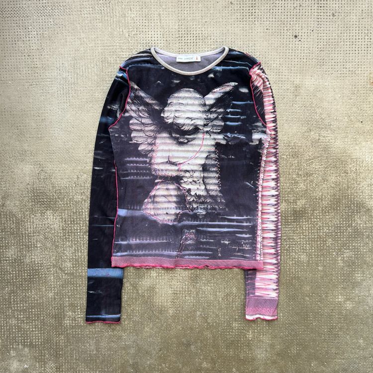 Vintage Cop Copine Ange Angel made in France mesh Y2k top | Kaufen auf ...