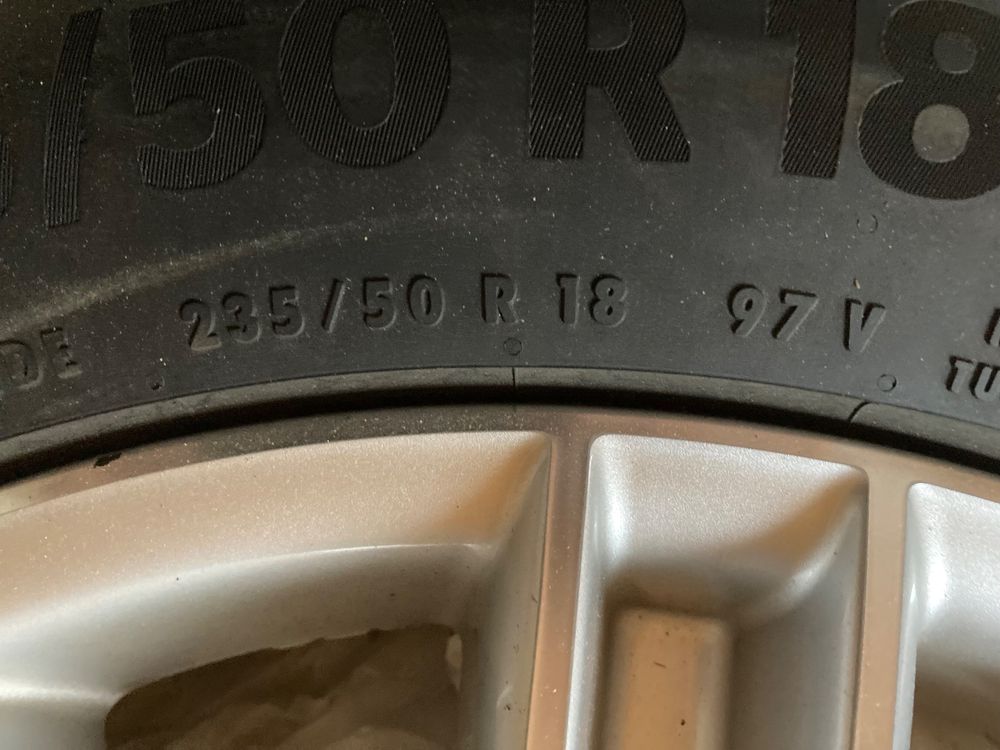 4 x Alufelgen VW 235 / 50 R 18 - 7Jx18 - ET 43 (Gebraucht) in Schwanden ...