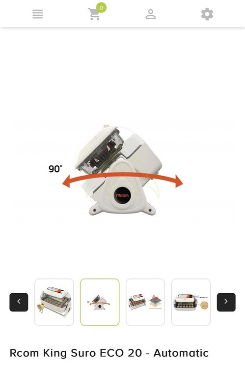 Rcom King Suro ECO 20 Brutgerät Neu (Neu und originalverpackt) in ...