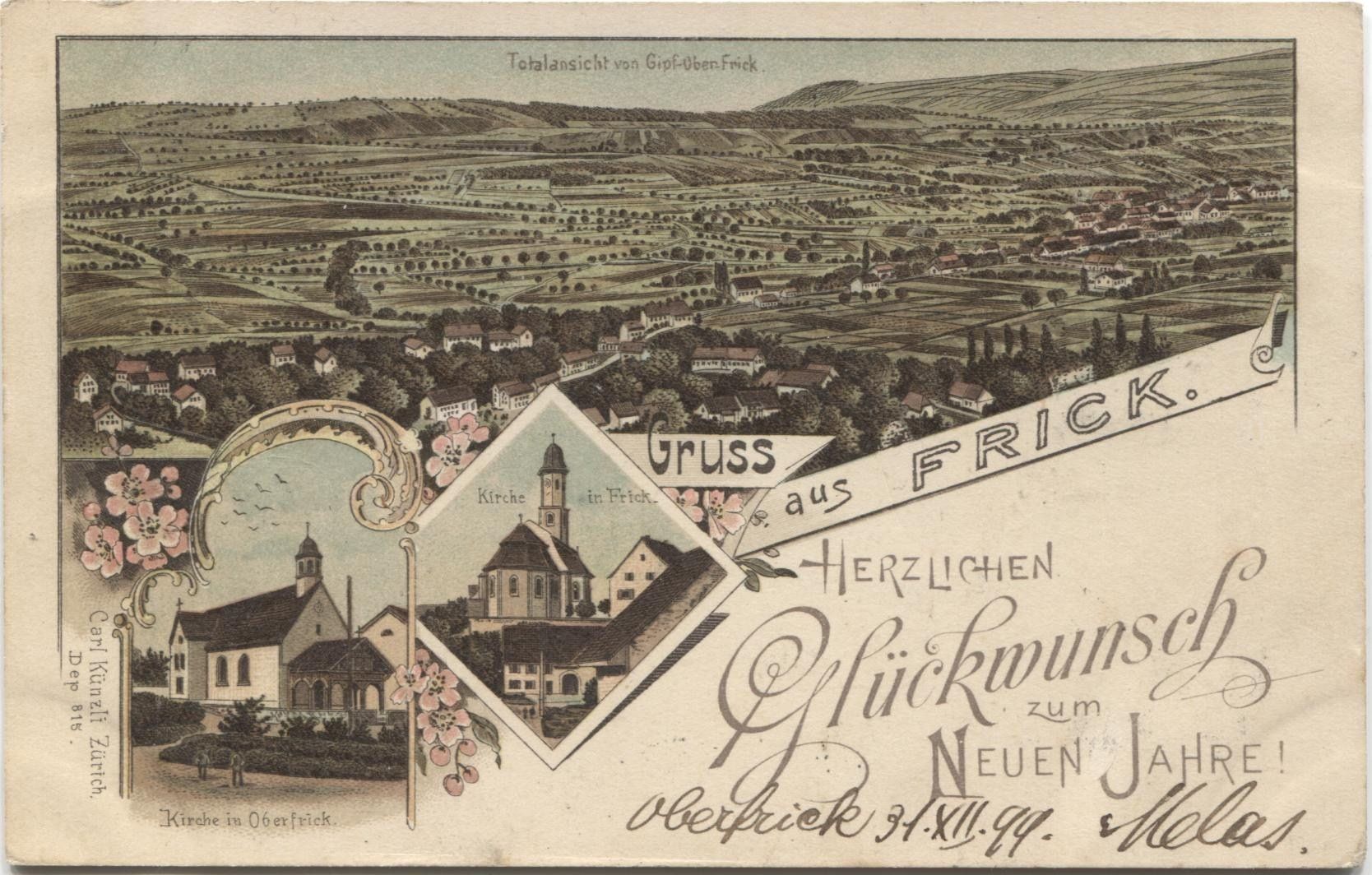 FRICK AG 1899 Lithografie (Gebraucht) in Rothrist für CHF 105 – mit ...