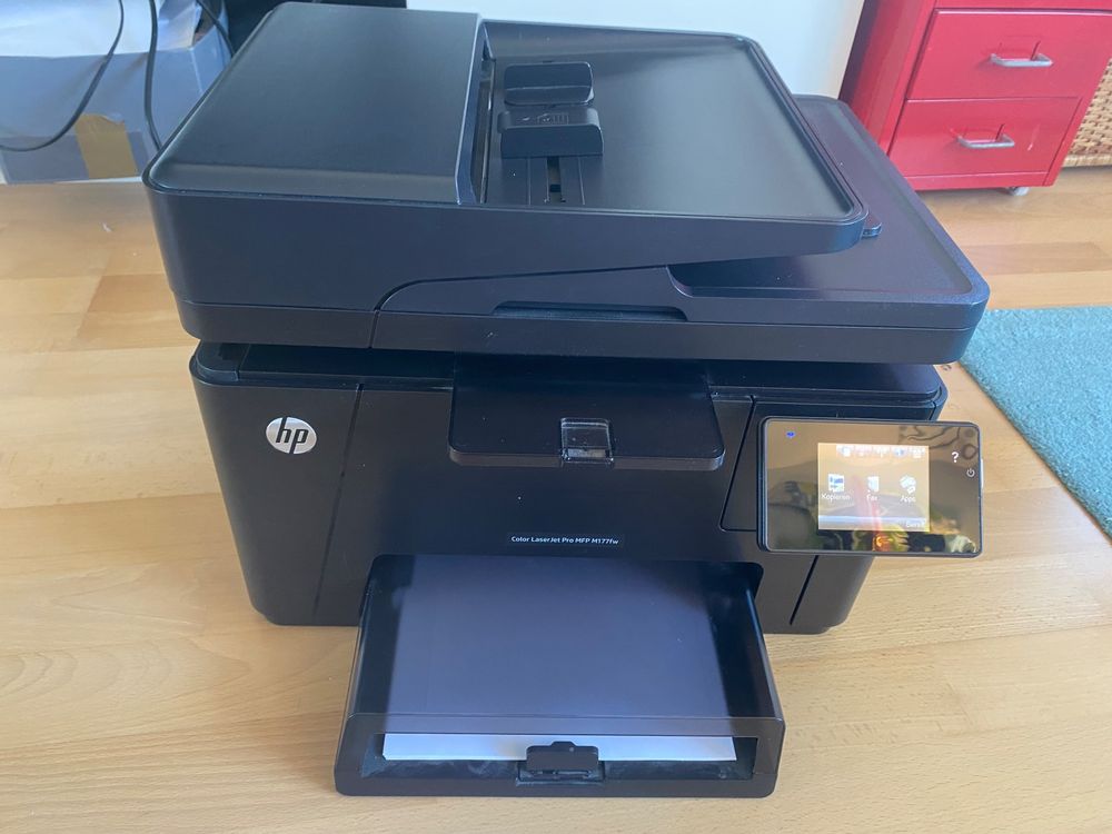 hp color laserjet pro mfp m177 mit vier Toner - top Zustand! (Gebraucht ...