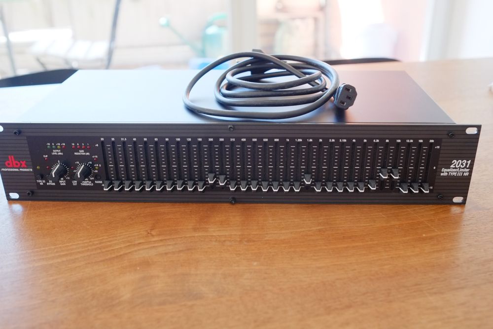 DBX 2031 Equalizer / Limiter with Noise Reduction | Kaufen auf Ricardo