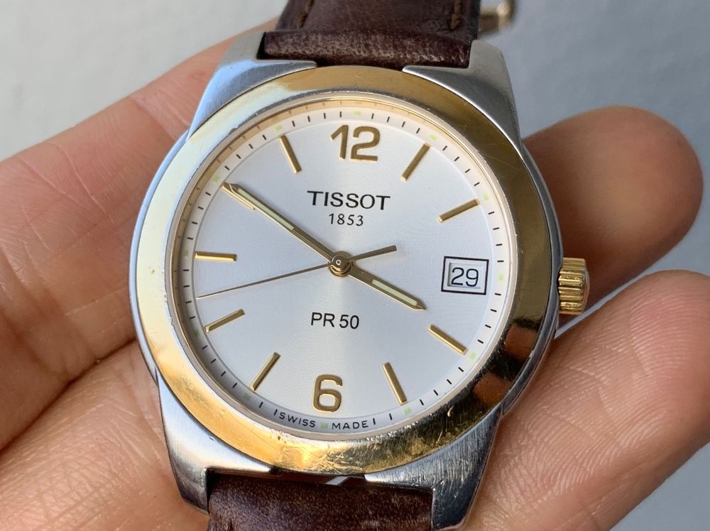Vintage TISSOT PR50 montre homme / Herrenuhr läuft (Gebraucht) in Biel/Bienne für CHF 35 – mit ...