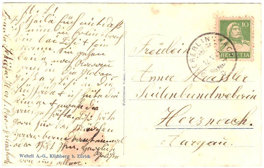 ST. GALLEN - Kathedrale mit Publikum ca. 1900 (SG) (Gebraucht) in Oberdorf BL für CHF 5.55 – mit ...