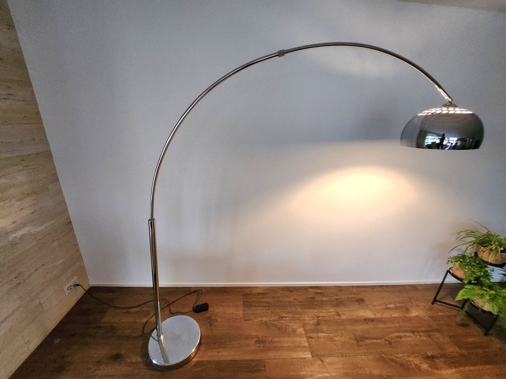 Bogenleuchte Designklassiker Interio, dimmbar (Gebraucht) in Cham für ...