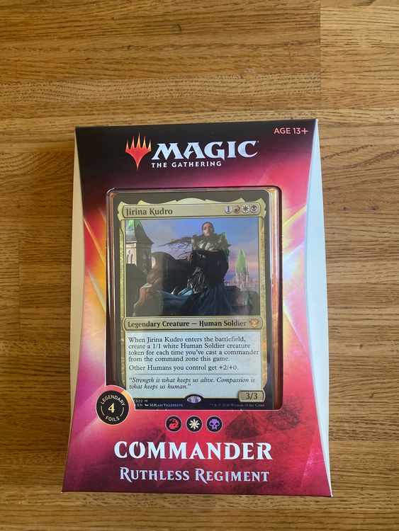Magic Commander Deck "Ruthless Regiment" Neu (Neu und originalverpackt ...