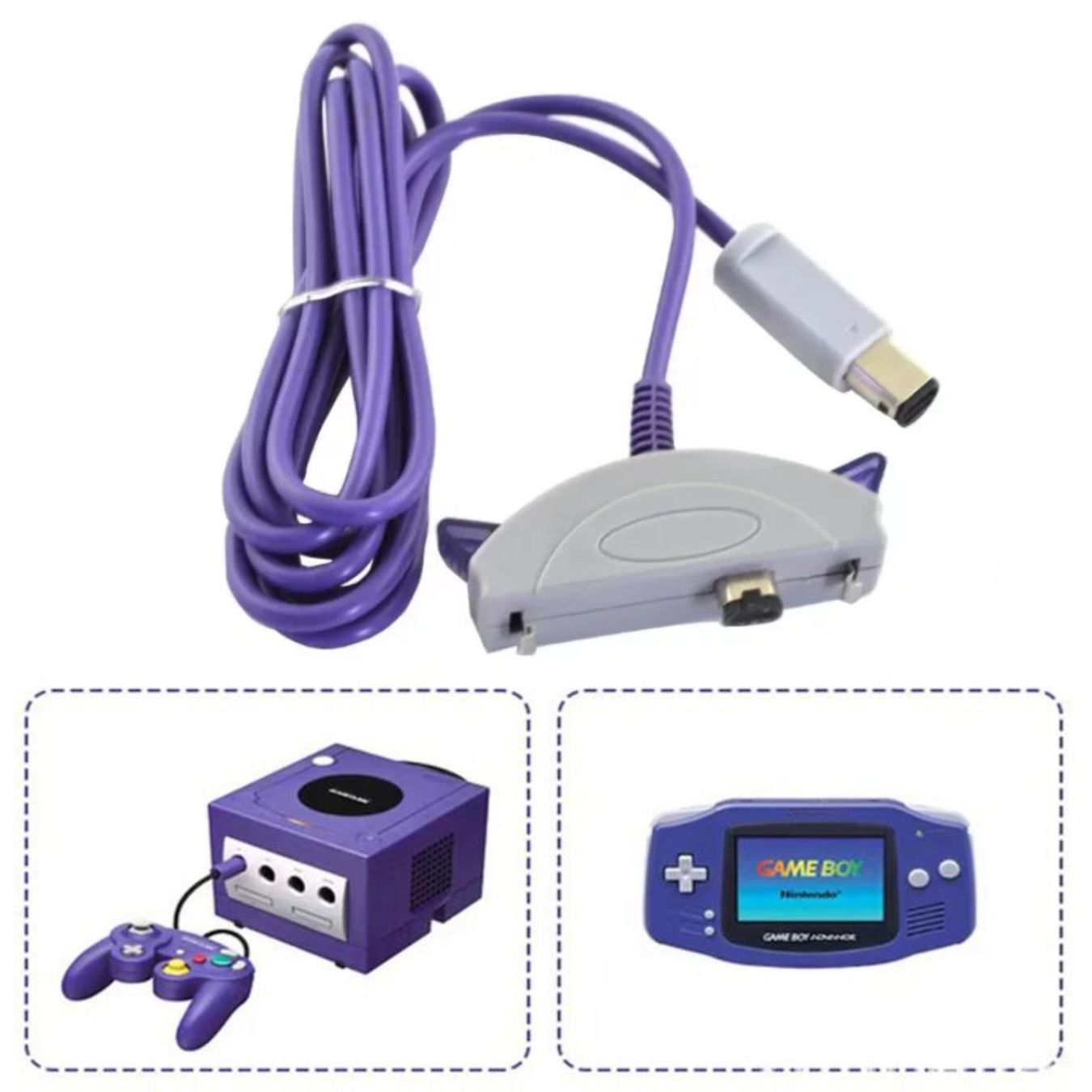 GameCube GBA & GBA SP Linkkabel / Gameboy Advance SP (Neu und ...