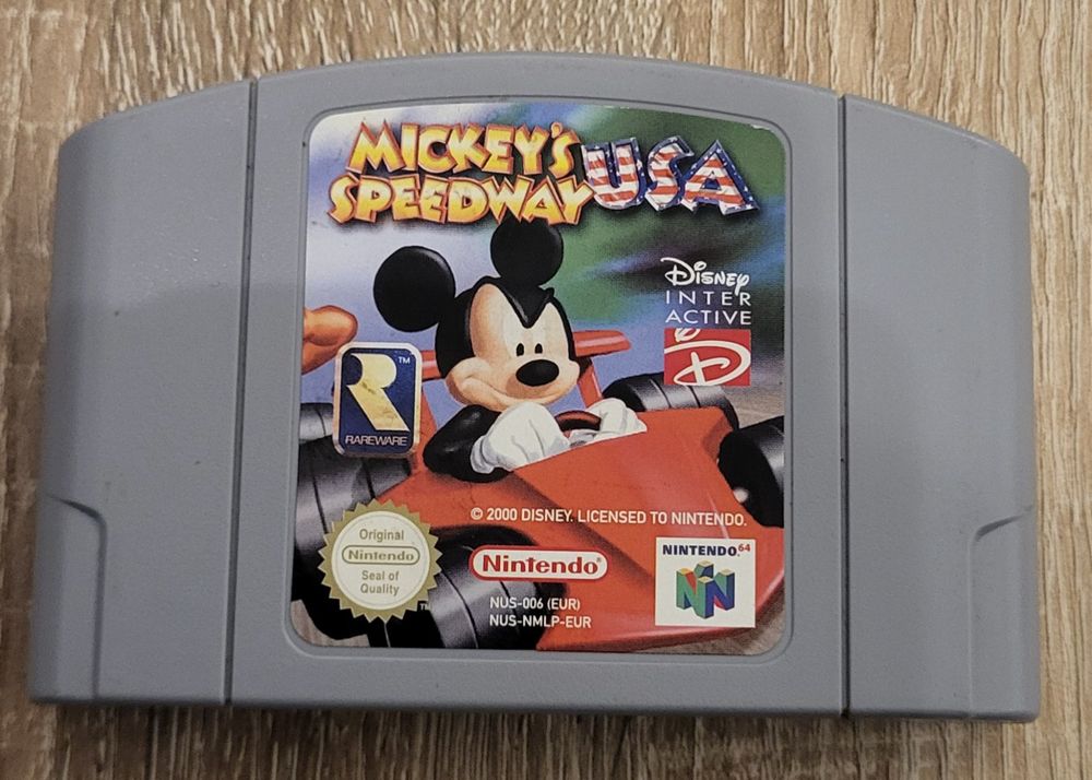 Mickey Speedway Usa Nintendo 64 Retro Jeu Spiel Game (Gebraucht) in ...