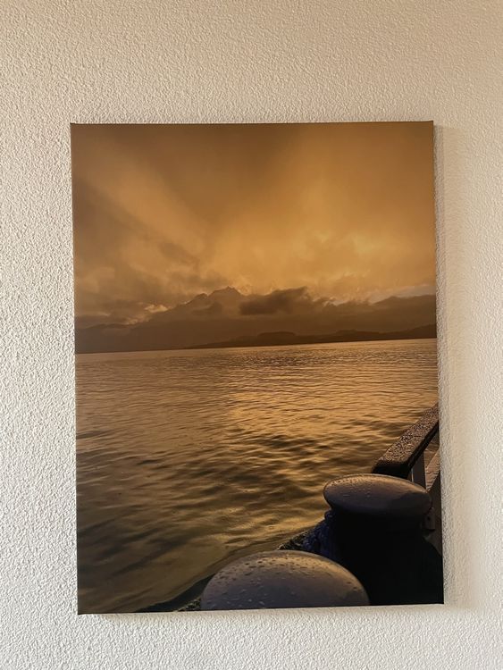 Fotoleinwand Sonnenuntergang beim Pilatus | Kaufen auf Ricardo