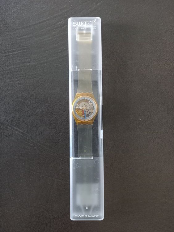 Montre Swatch transparente (1ère série Swatch transparentes) | Kaufen ...