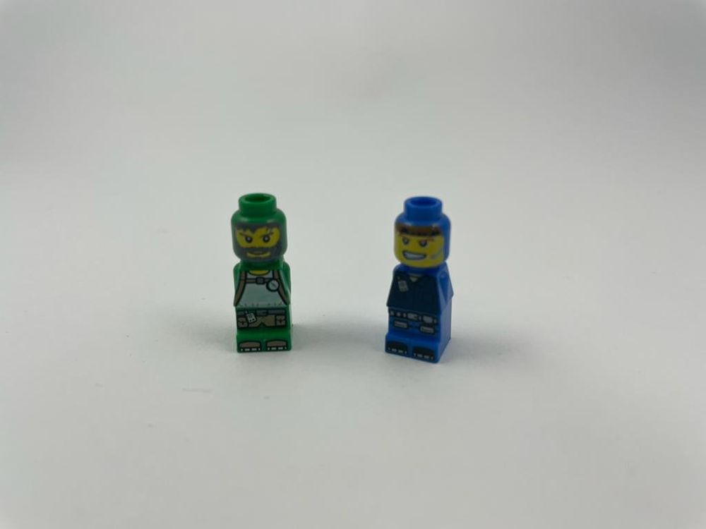 Lego Microfiguren Magma Monster grün und blau 85863pb025 | Kaufen auf ...