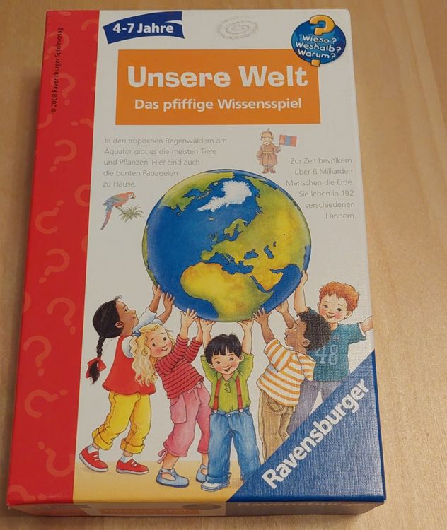 Wieso? Weshalb? Warum? Unsere Welt das Wissensspiel | Kaufen auf Ricardo