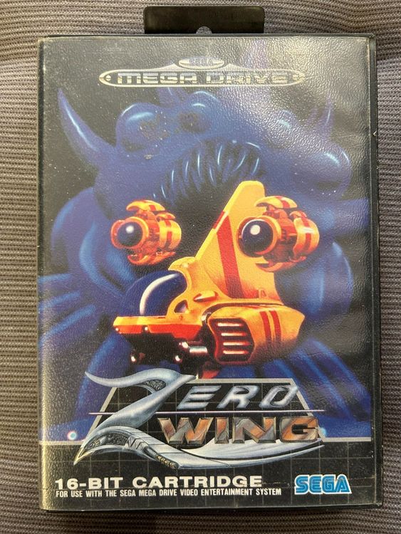 Zero Wing Sega Mega Drive ^__^ | Kaufen auf Ricardo