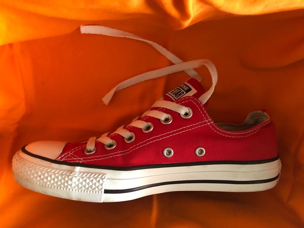 CONVERSE ALL STAR, GR. 37,5 ROT-W., INNENSOHLE WECHSELBAR | Kaufen auf ...