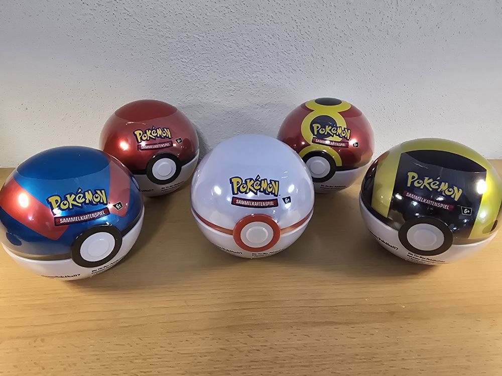 🔥 Pokémon Pokéball Sealed Komplettset - TOP 🔥 (Neu und originalverpackt ...