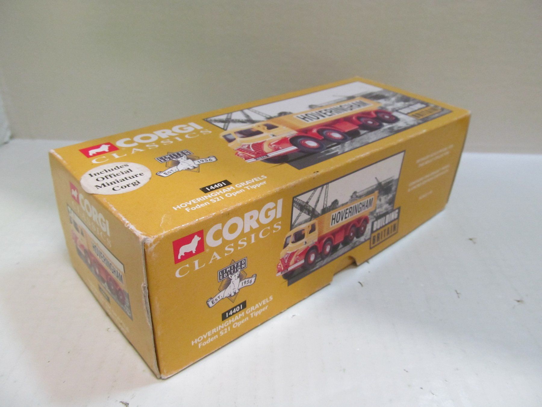 4 ACHS HECKKIPPER FODEN S21 HOVERINGHAM 1:50 CORGI TOYS (Neu und ...