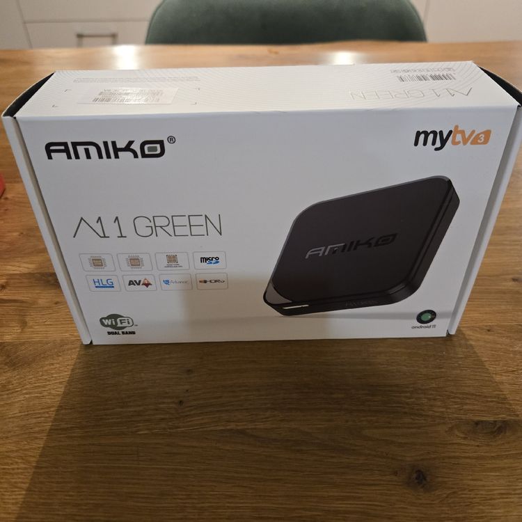 Amiko A11 Green MyTV3 Android Box - Prête pour iptv (Neu und originalverpackt) in Delémont für ...