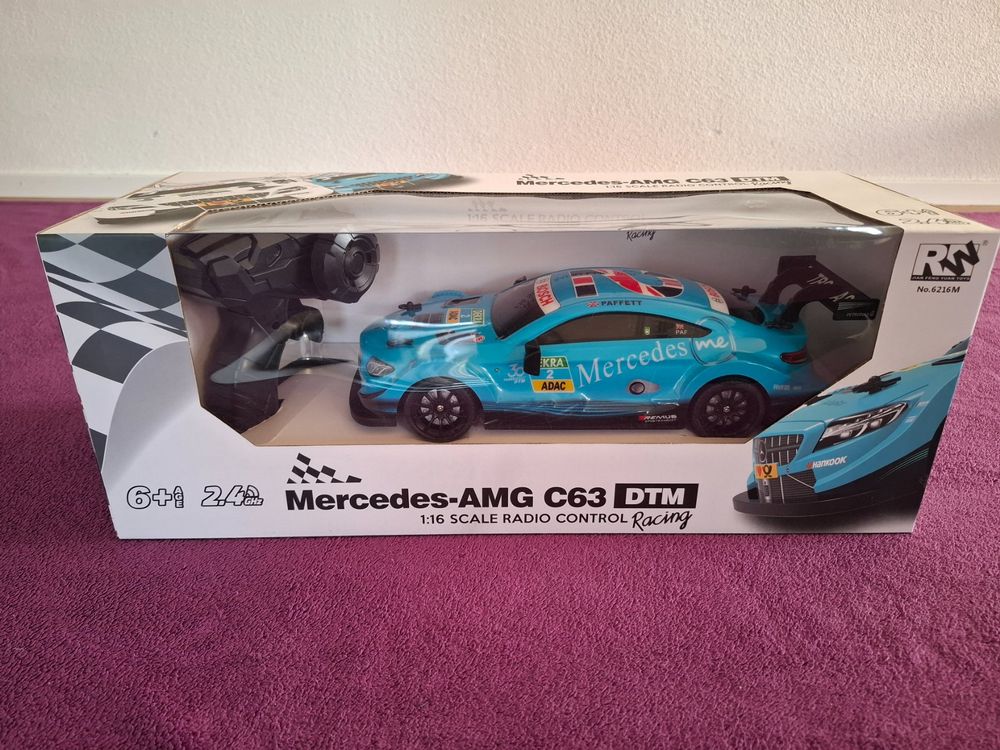 Mercedes-AMG C63 DTM 1:16 SCALE RADIO CONTROL RACING, Neu !! (Neu ...