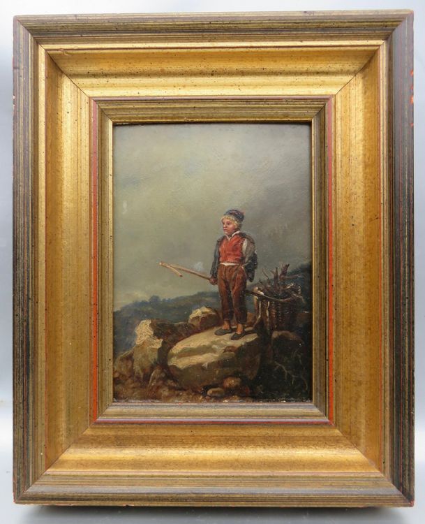 DER KLEINE HIRTE ÖL AUF PAPPE 19.JAHRH. (Gebraucht) in BERN für CHF 15 – mit Lieferung auf ...