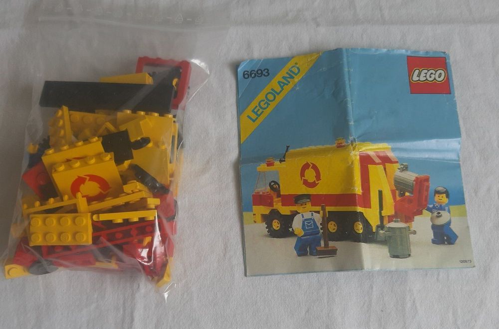 LEGO 6693 Refuse Collection Truck Müllwagen (Gebraucht) in Schenkon für ...