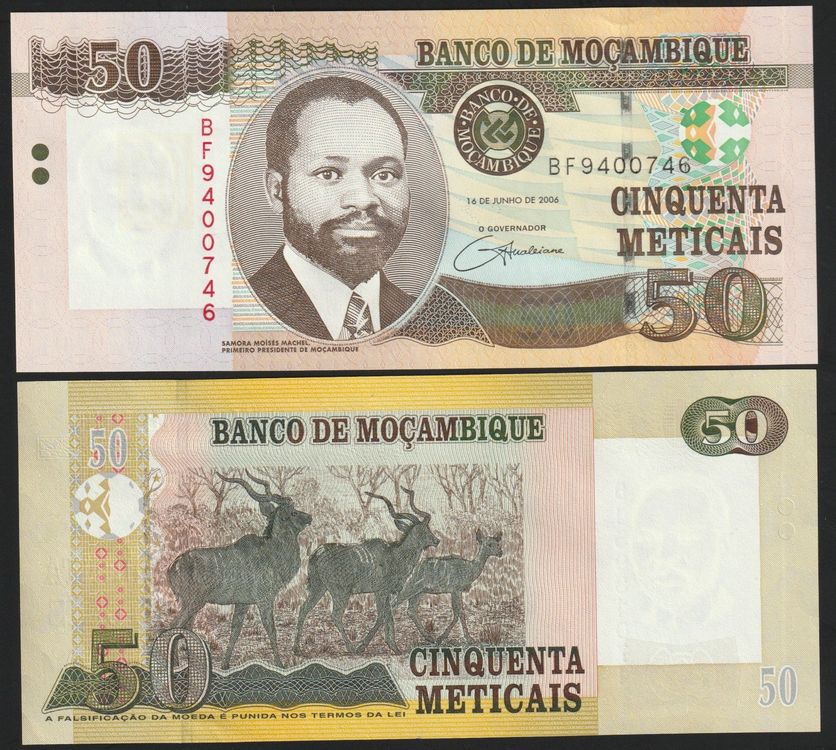 Mosambik 50 Meticais UNC 2006 (Neu (gemäss Beschreibung)) in Naters für CHF 5.5 – mit Lieferung ...