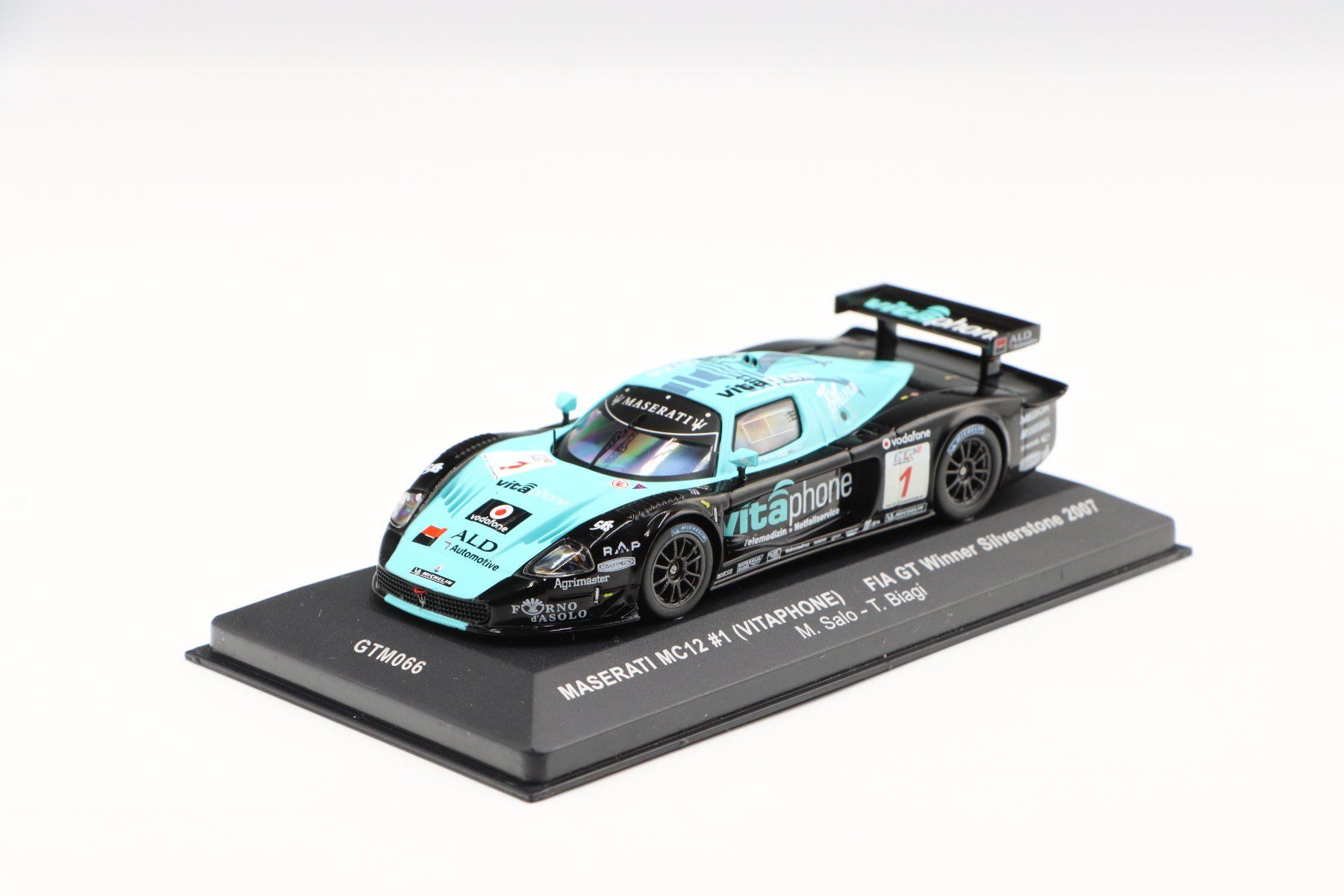 Maserati MC12 FIA GT Winner Silverstone 2007 1:43 IXO (Neu und ...