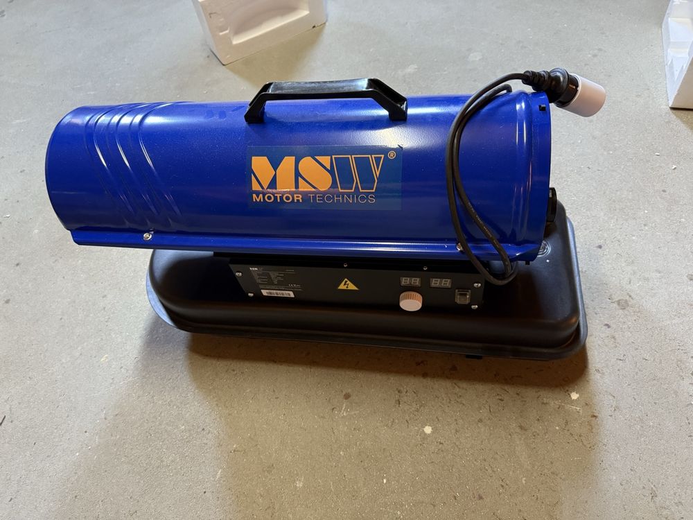 MSW. Diesel Heizkanone- 20KW-19L | Acheter sur Ricardo