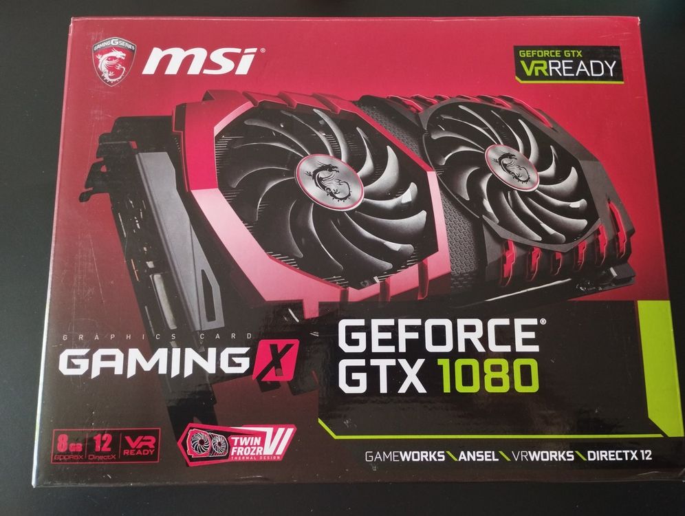MSI GTX 1080 GAMING X Carte Graphique (Gebraucht) in Ayent für CHF 120 ...