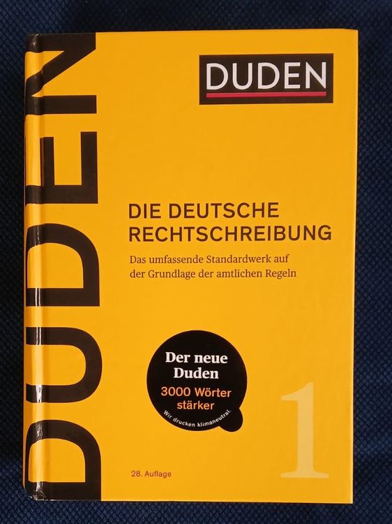 Duden - Die deutsche Rechtschreibung, 28. Auflage, NEU! (Neu und ...
