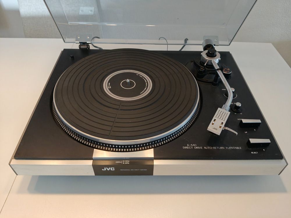 JVC E-A40 Direct Drive Plattenspieler - gute Zustand! (Gebraucht) in ...