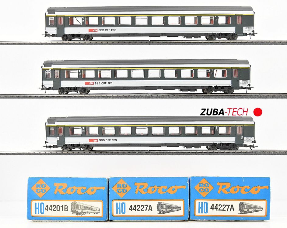 Roco 3x EW IV Personenwagen der SBB H0 GS mit OVP | Kaufen auf Ricardo