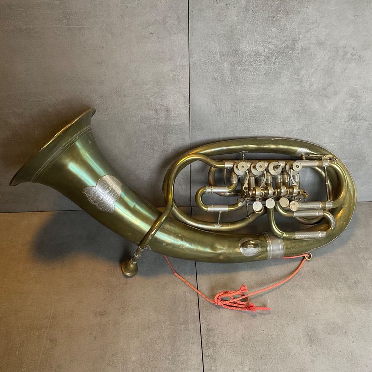 Antike Tuba Messing? August Jakub Rott Czech Tschechien | Kaufen auf ...