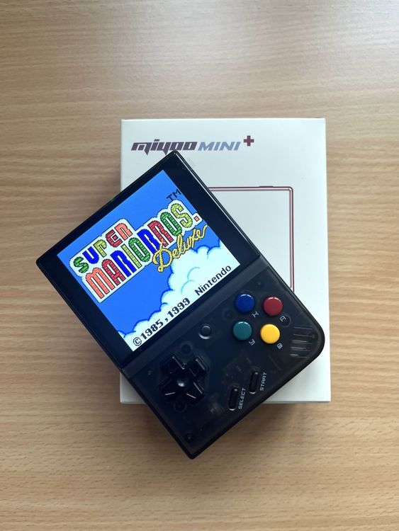 Miyoo mini Plus schwarz - deutsche Spiele, Komplettpaket (Neu und ...