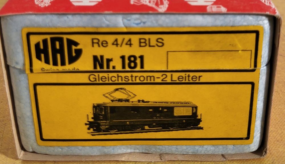 HAG - 181 - BLS - Re 4/4 - 261 - DC - analog (Gebraucht) in Biel/Bienne ...