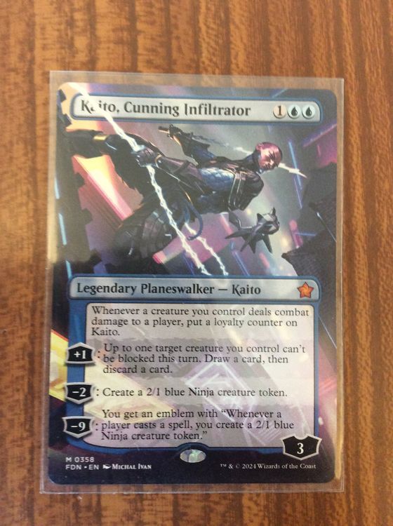 MTG - Kaito, Cunning Infiltrator (0358 - Borderless) x1 (Neu (gemäss Beschreibung)) in Altdorf ...