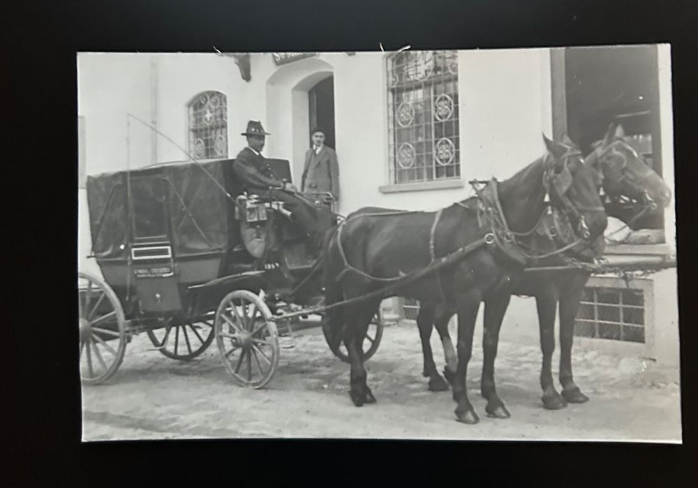 Echtfoto Sta.Maria Post mit Postkutsche (Gebraucht) in Horw für CHF 62 ...